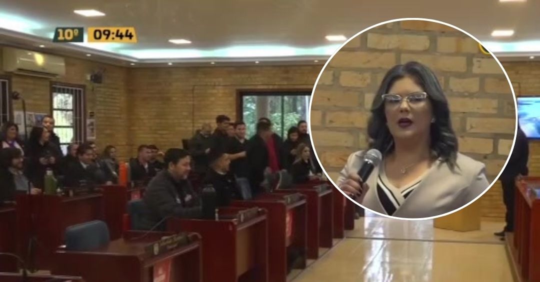 María Portillo asume como intendenta interina de Ciudad del Este - C9N